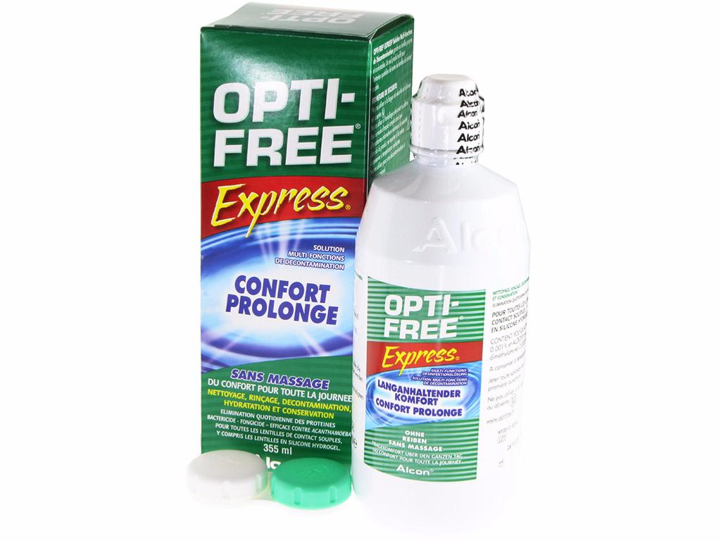 Solution d'entretien lentilles Opti-Free® EXPRESS Flacon 355ml ...