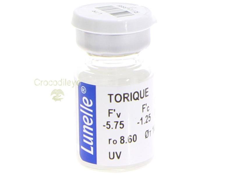 Lentille souple traditionnelle LUNELLE® TORIQUE > CROCODILEYE